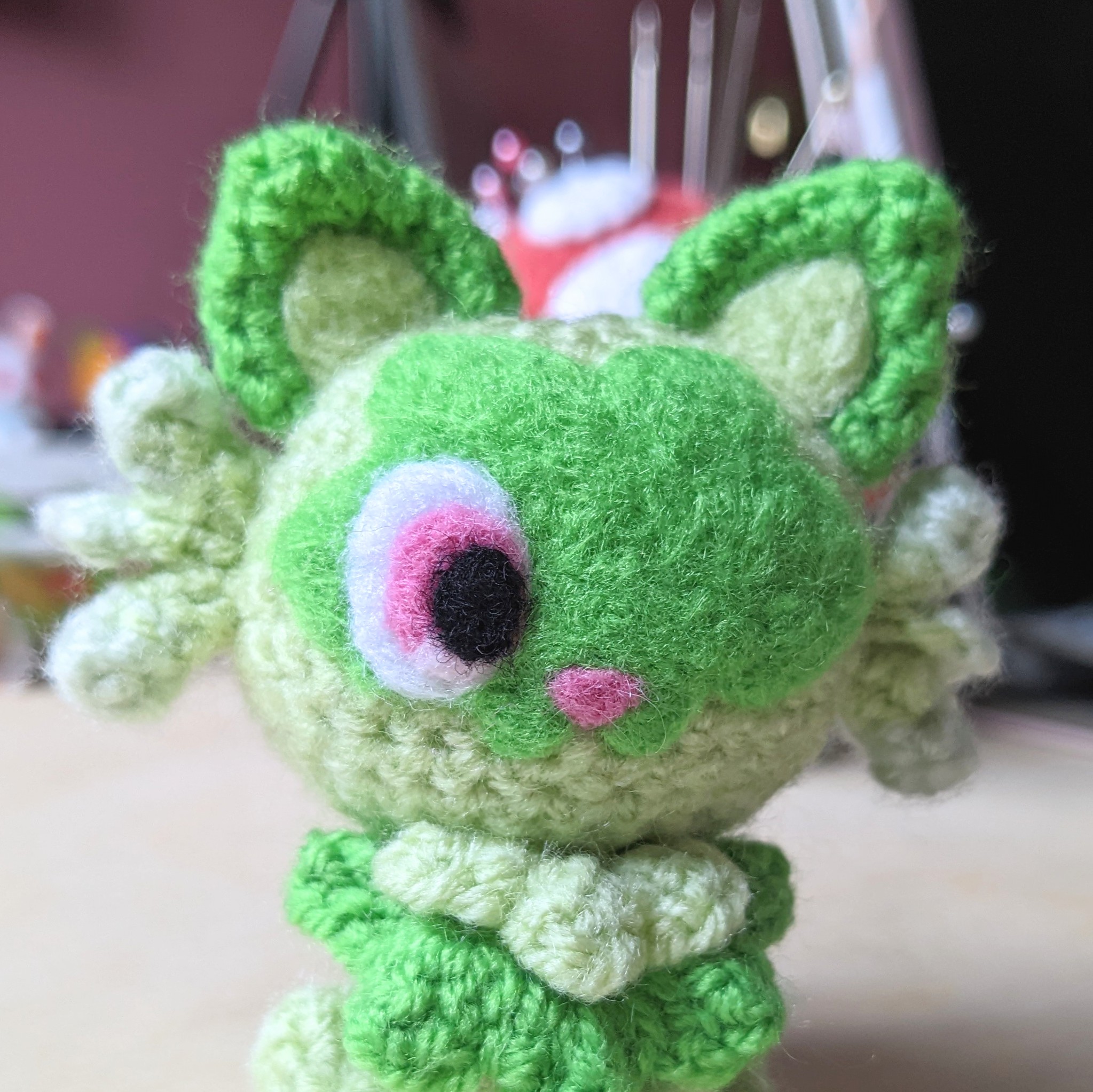 Top tips for needle felting onto crochet projects - TinyClove